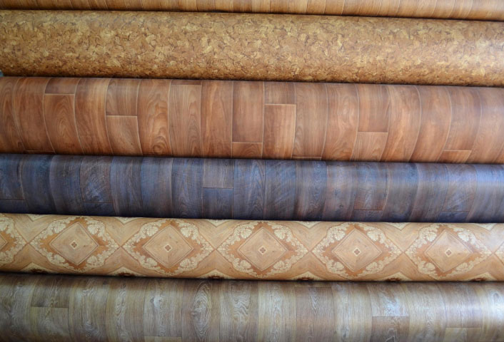 Linoleum for the kitchen (60 a photo)